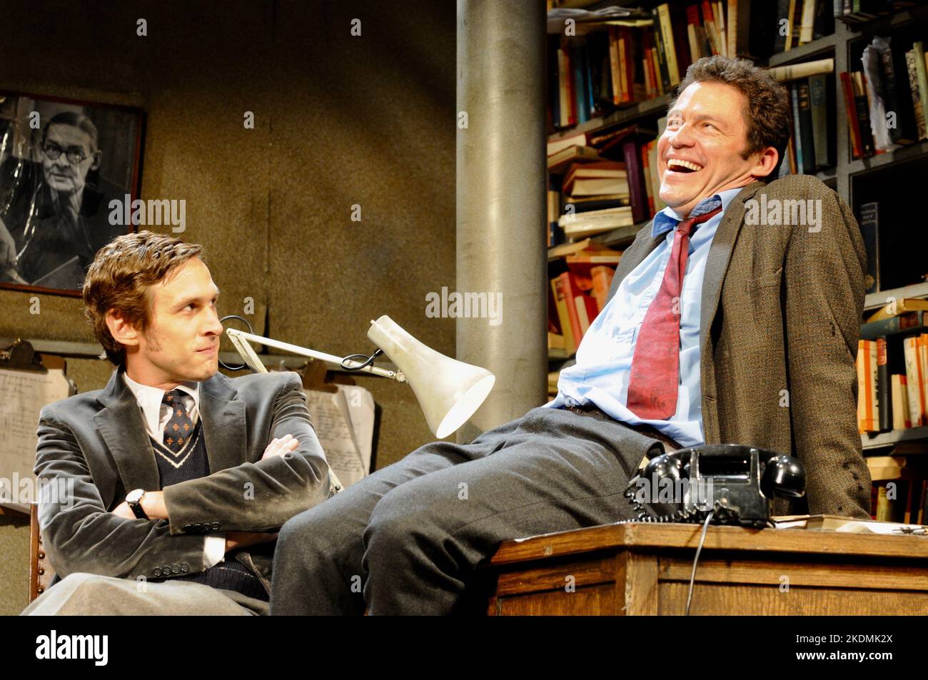 Martin Hutson, Dominic West, Butley Photocall, Duchess Theatre, London ...