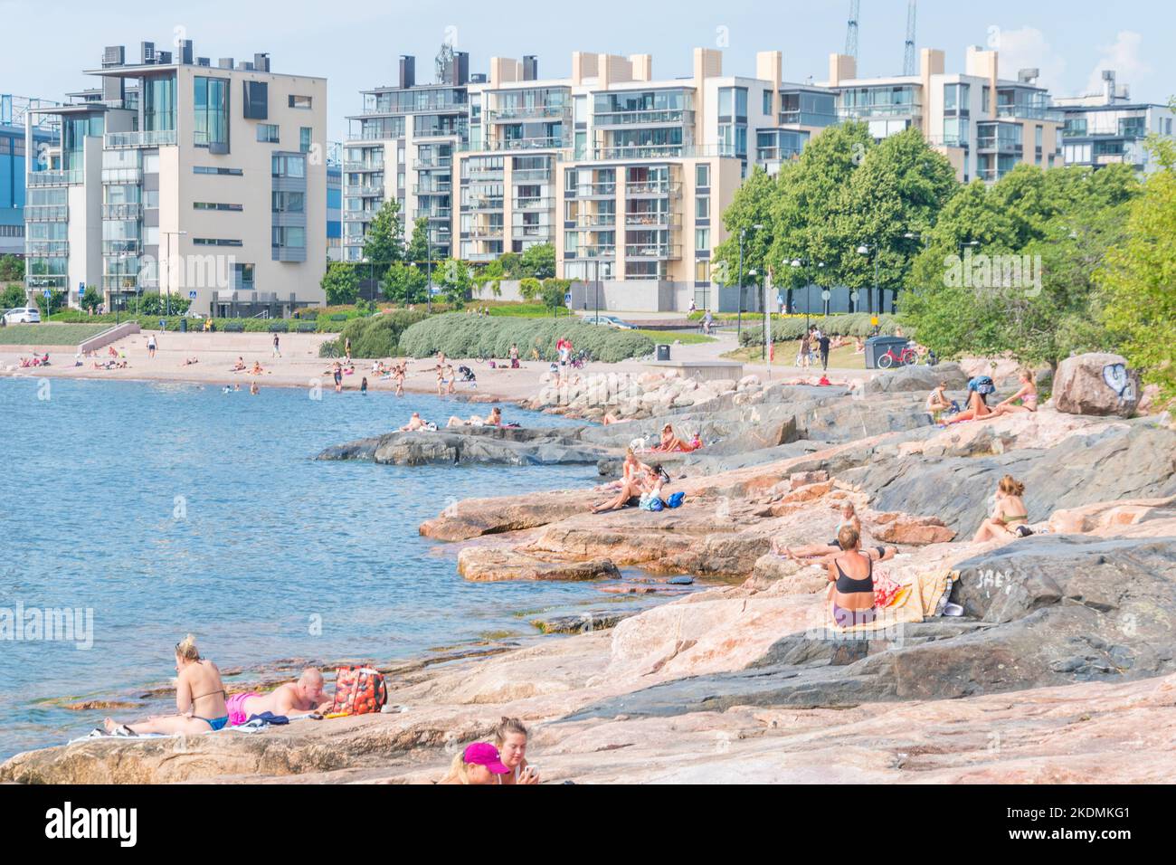summer in Helsinki, Finland Stock Photo - Alamy