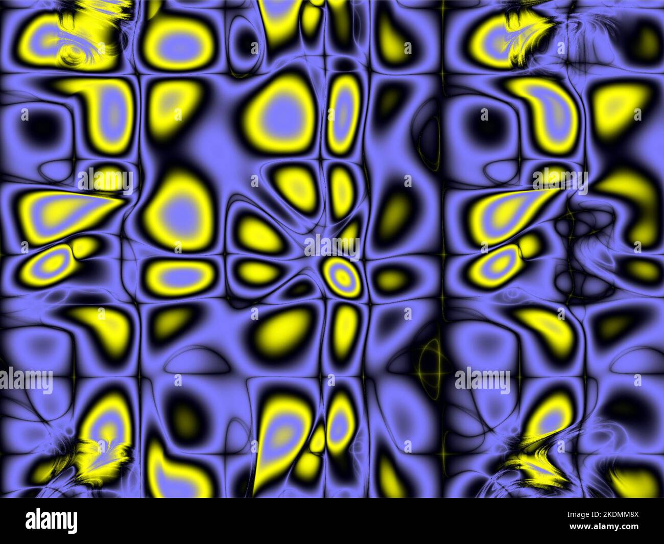 bright decorative yellow-blue pattern, abstract background, design ...