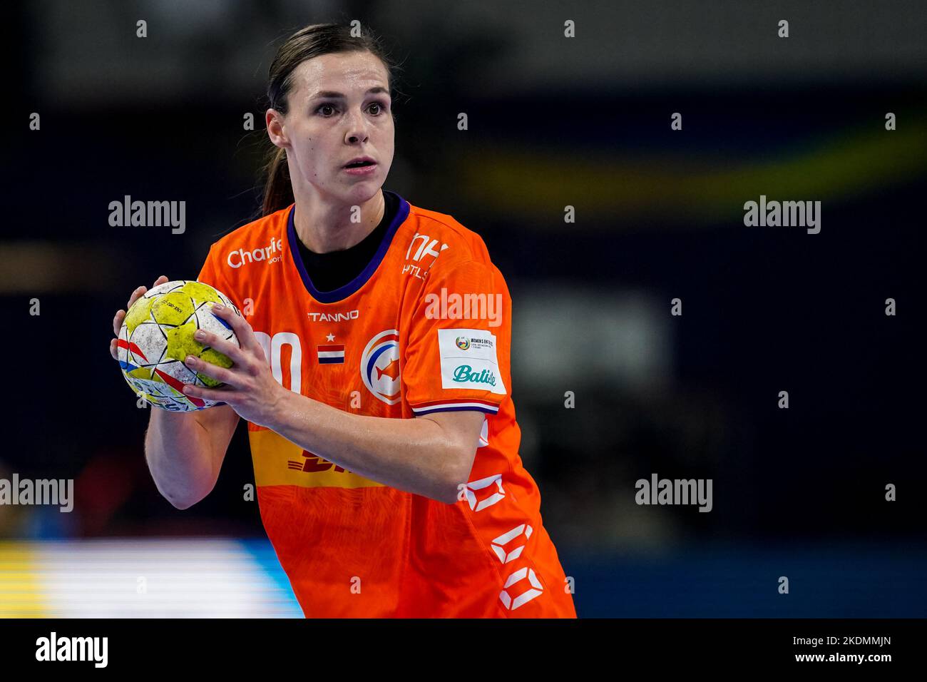SKOPJE, MACEDONIA - NOVEMBER 7: Inger Smits of the Netherlands during ...