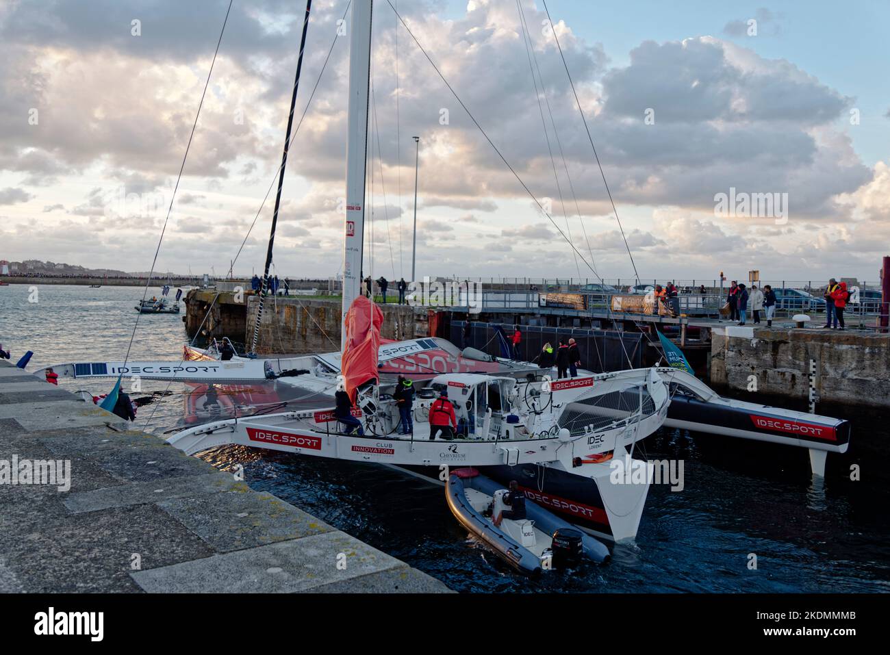 Saint-Malo, France. 4th Nov, 2022. IDEC Sport skippering by Francis ...