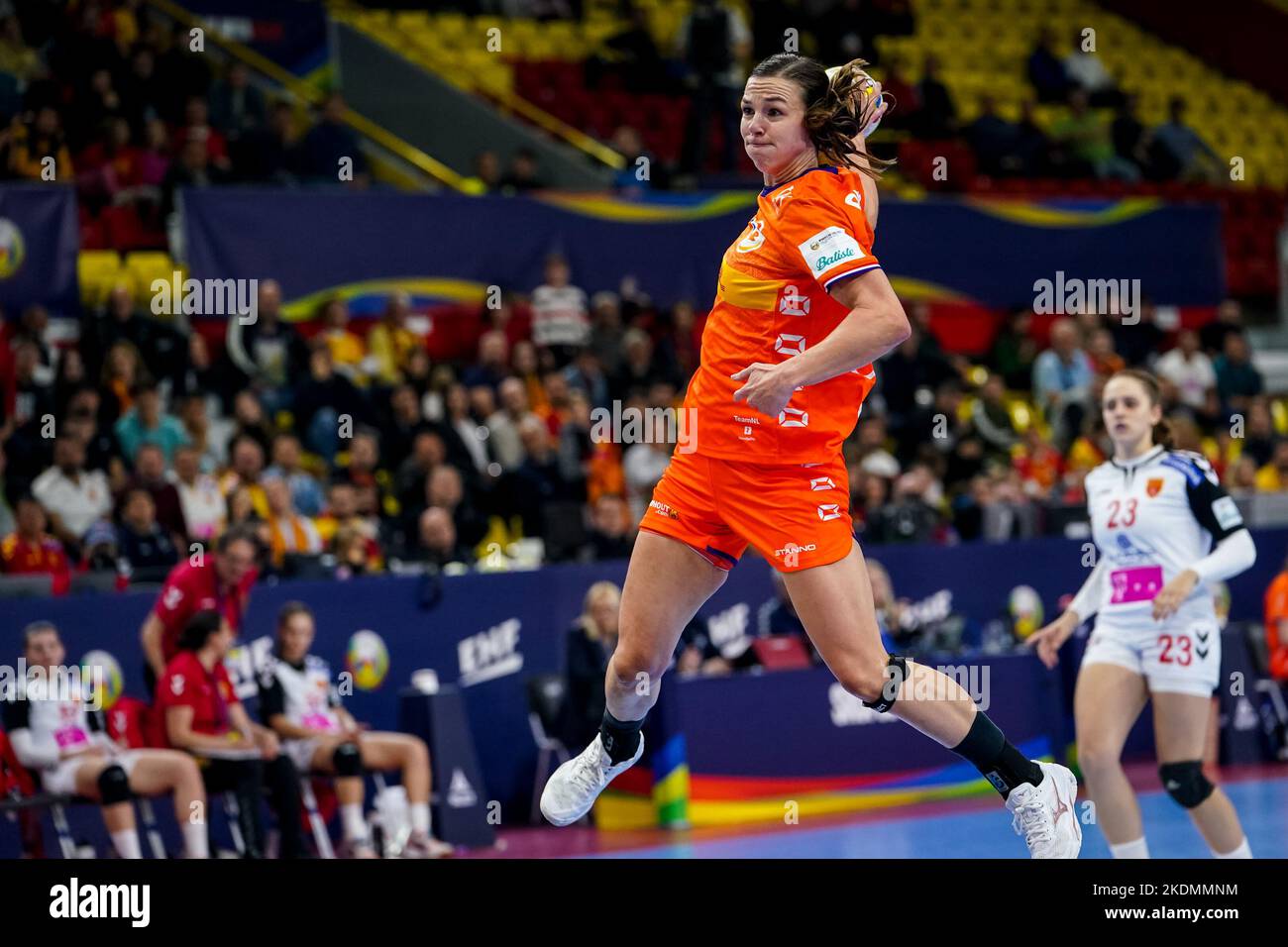 SKOPJE, MACEDONIA - NOVEMBER 7: Inger Smits of the Netherlands during ...