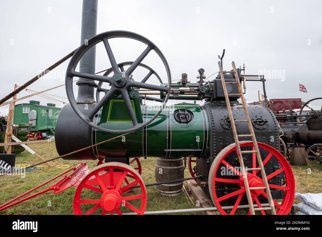 Tarrant Hinton.Dorset.United Kingdom.August 25th 2022.A restored Ruston ...