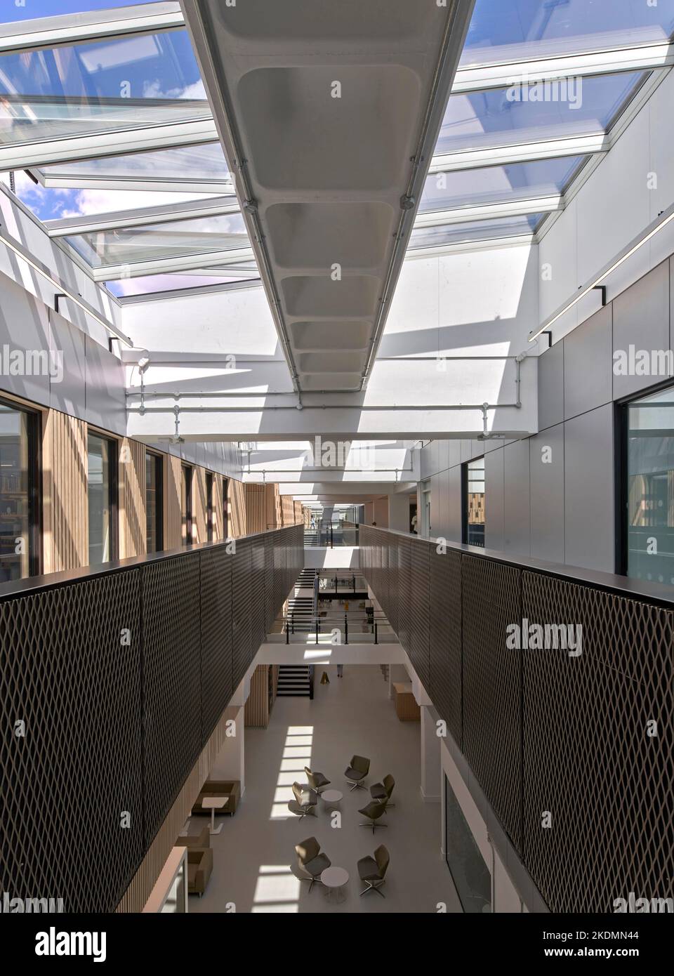 Upper floor. London South Bank University, LSBU Hub, London, United ...