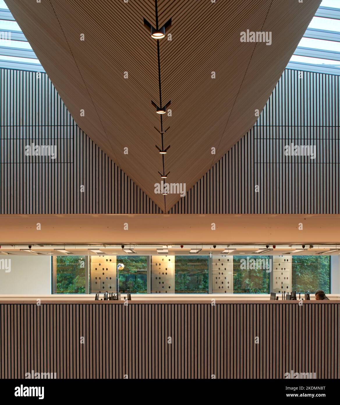 Library. London South Bank University, LSBU Hub, London, United Kingdom ...