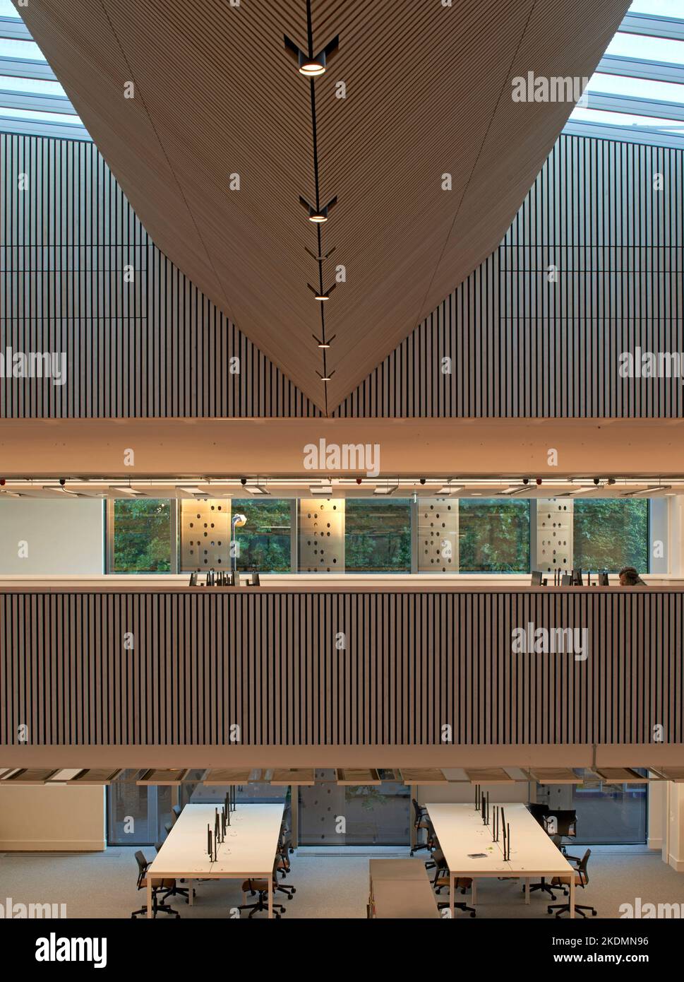 Library. London South Bank University, LSBU Hub, London, United Kingdom ...