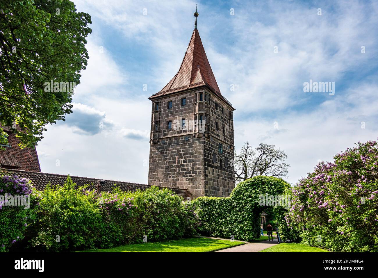 Imperial Castle, Kaiserburg at Nuremberg, Middle Franconia, Bavaria ...