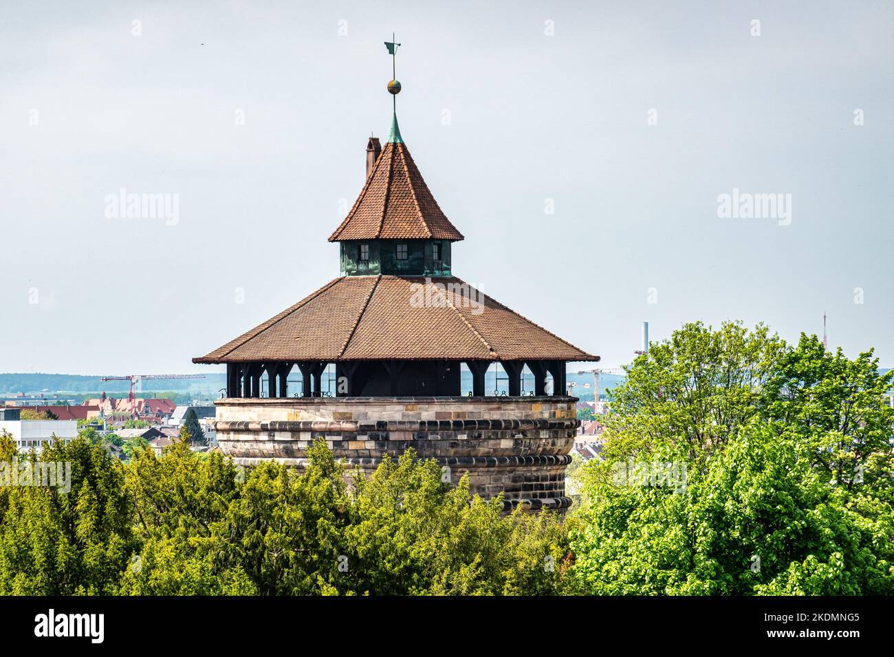 Imperial Castle, Kaiserburg at Nuremberg, Middle Franconia, Bavaria ...