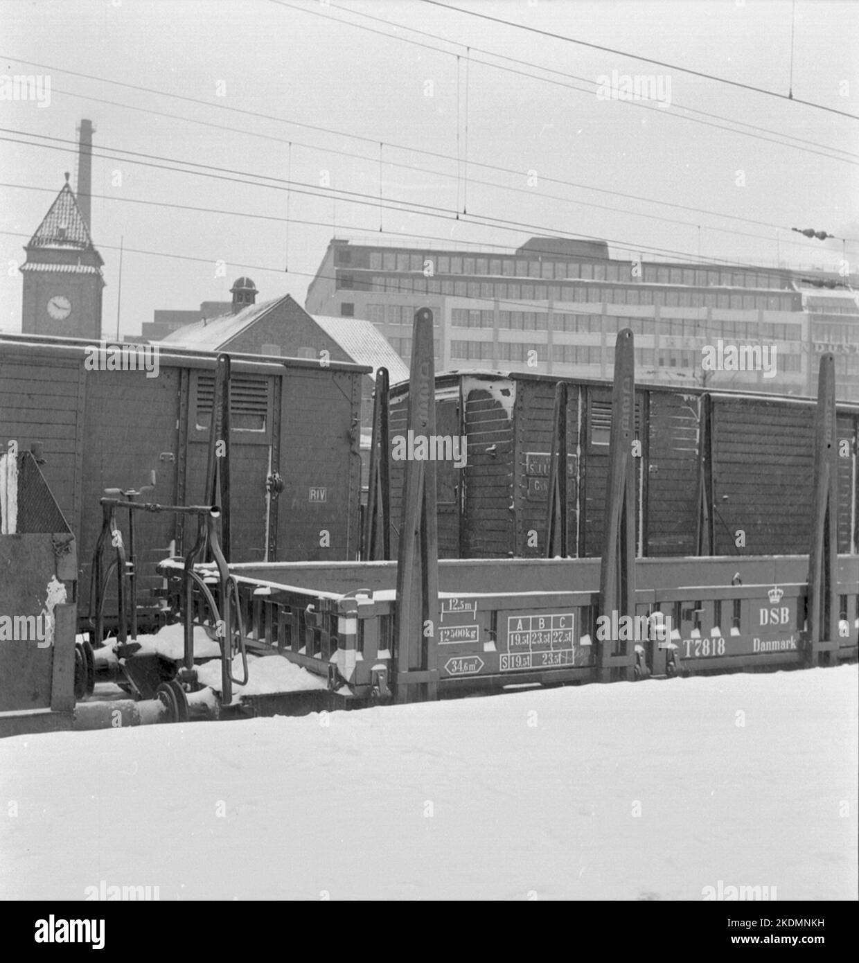 Danish railway museum Black and White Stock Photos & Images - Alamy
