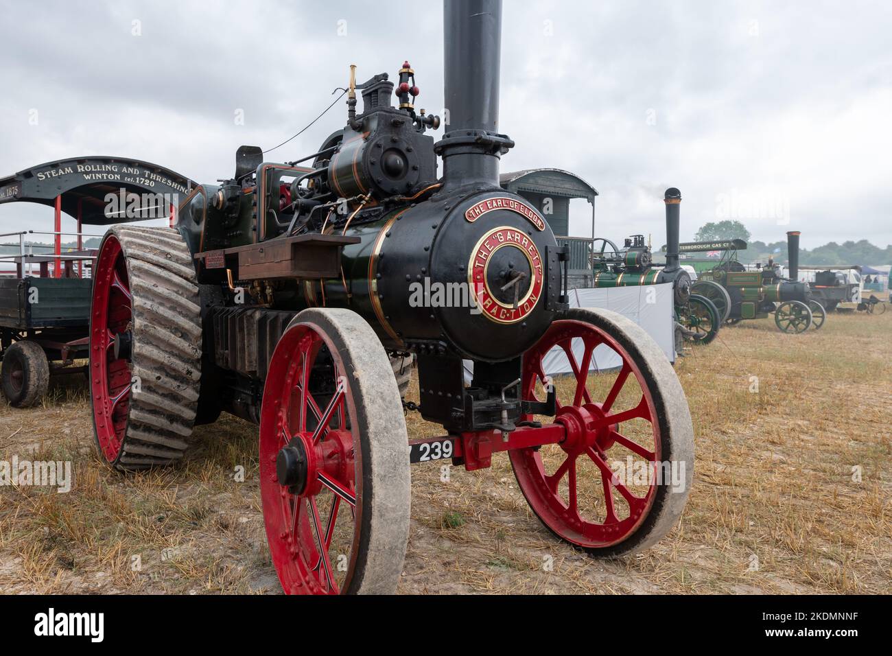 Tarrant Hinton.Dorset.United Kingdom.August 25th 2022.A 1910 Garrett ...