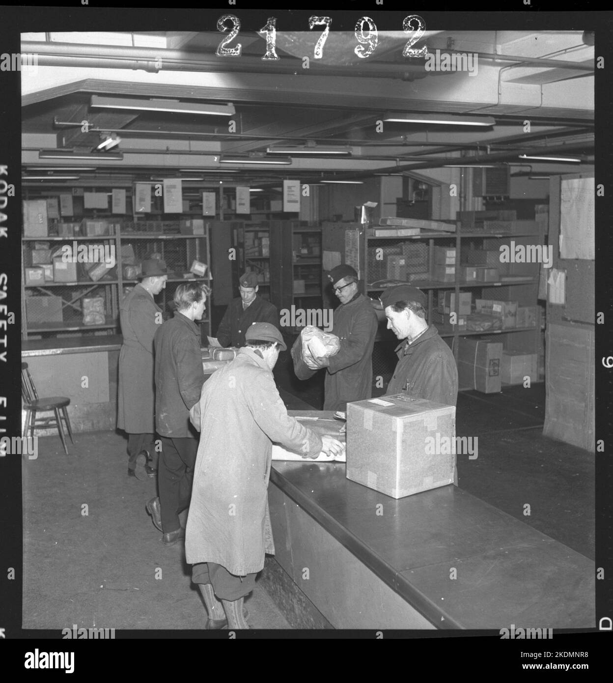 Ilgodsmagasinet Central Station in Stockholm. Entering and extradition ...