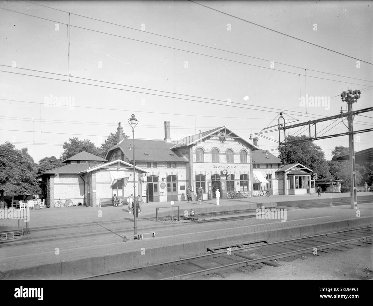 Angelholm railway station hi-res stock photography and images - Alamy