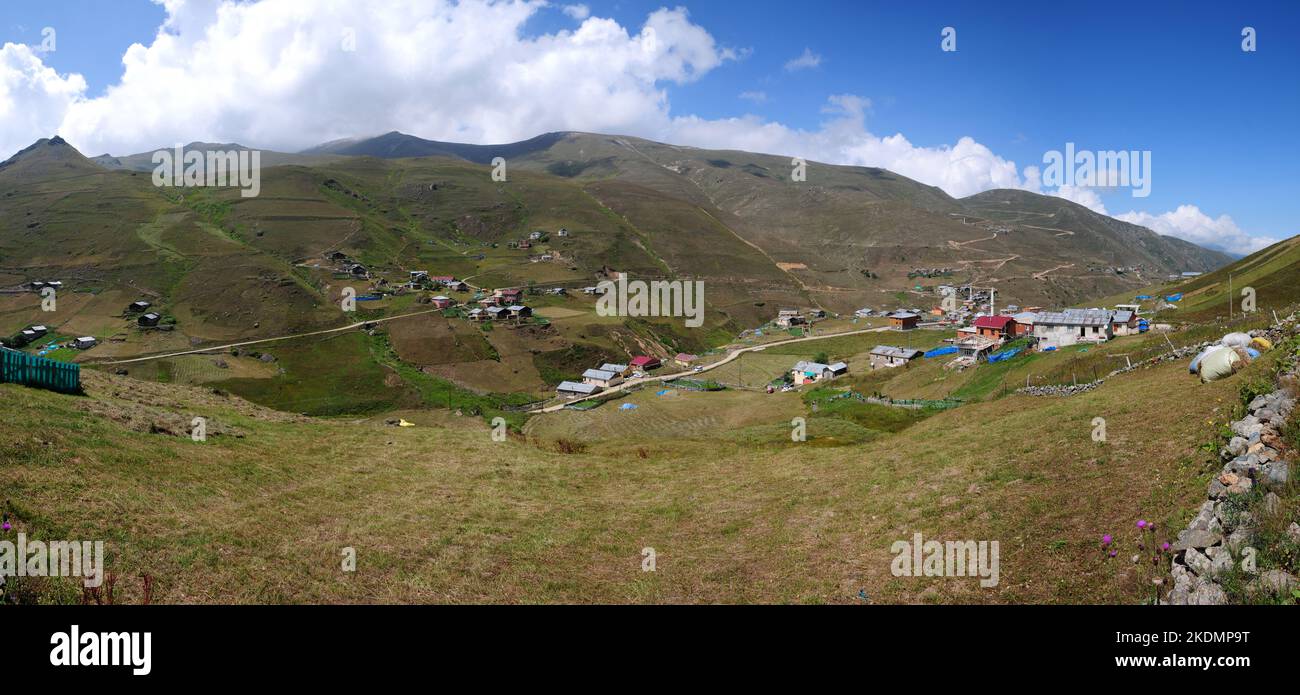 Anzer Plateau, located in Rize, Turkey, is an important local plateau ...