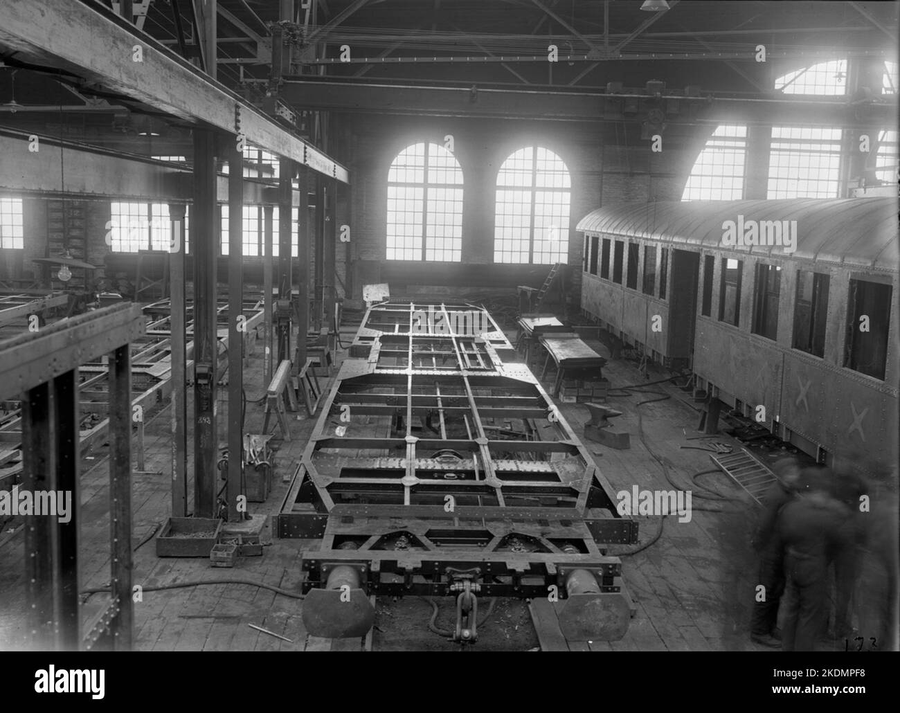 State Railways, SJ CO13 2823, framework. Kockums Stock Photo - Alamy