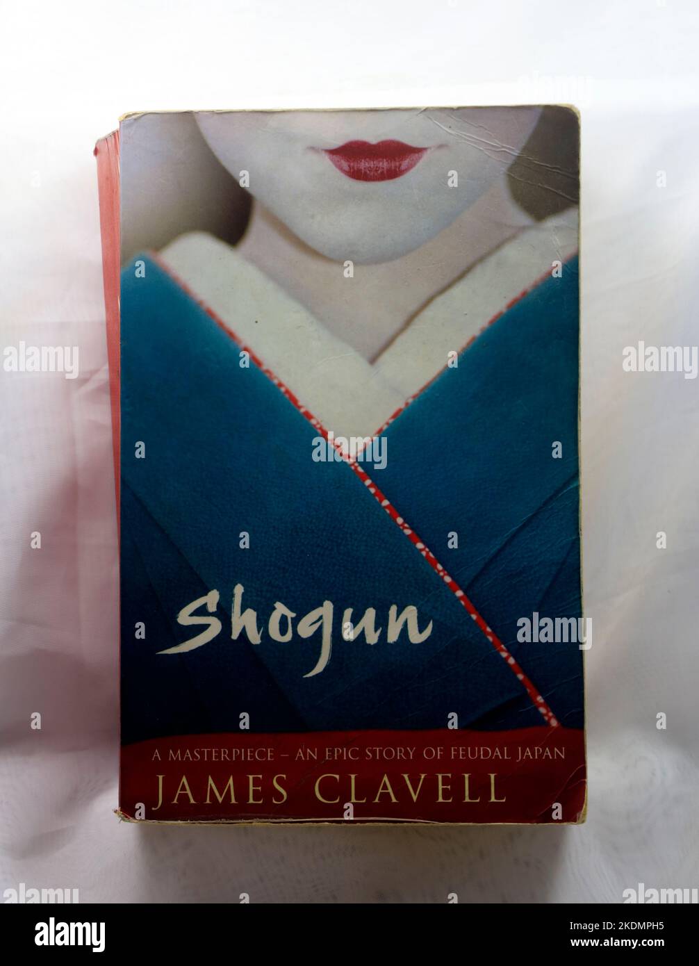 Shogun. James Clavell. Paperback. Book cover. Studio set up Stock Photo ...
