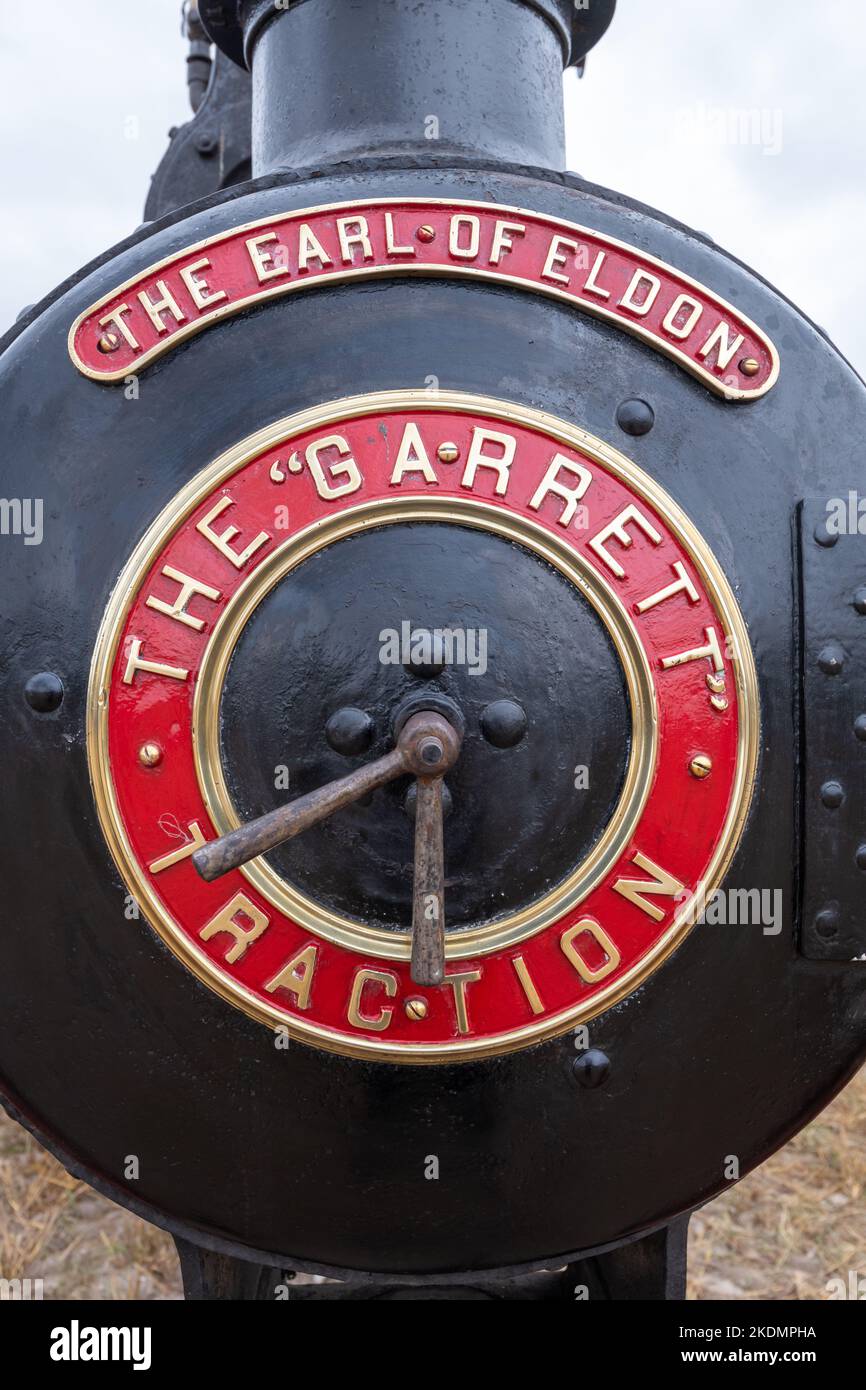 Tarrant Hinton.Dorset.United Kingdom.August 25th 2022.A 1910 Garrett ...