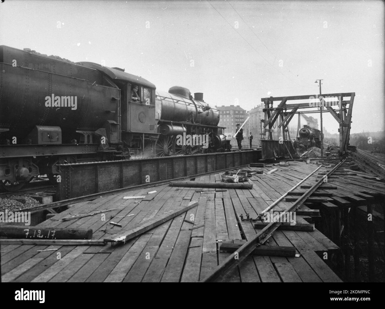 Sample load of the hostavia tukt. State railways, SJ F 1201 + F 1202 ...