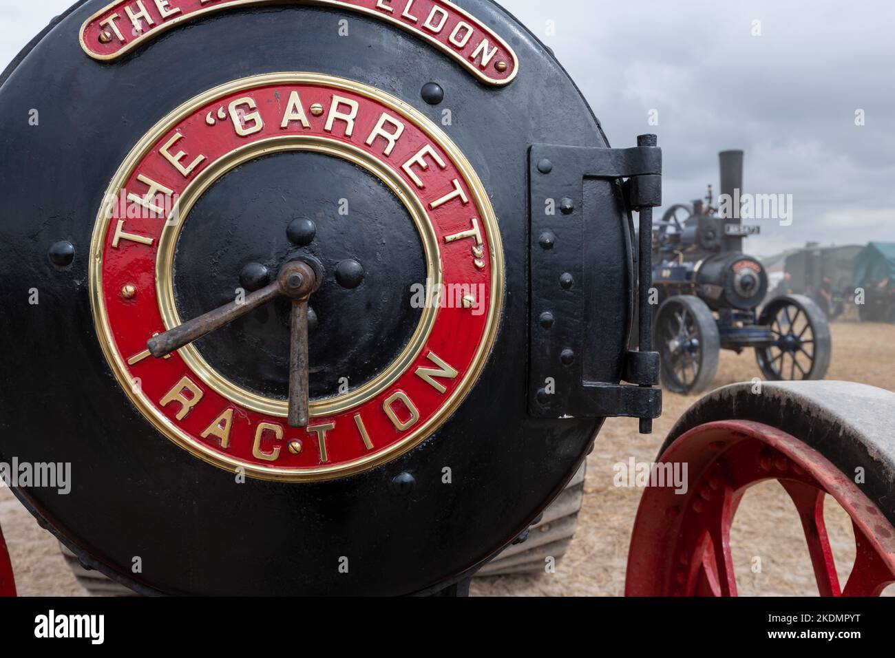 Tarrant Hinton.Dorset.United Kingdom.August 25th 2022.A 1910 Garrett ...