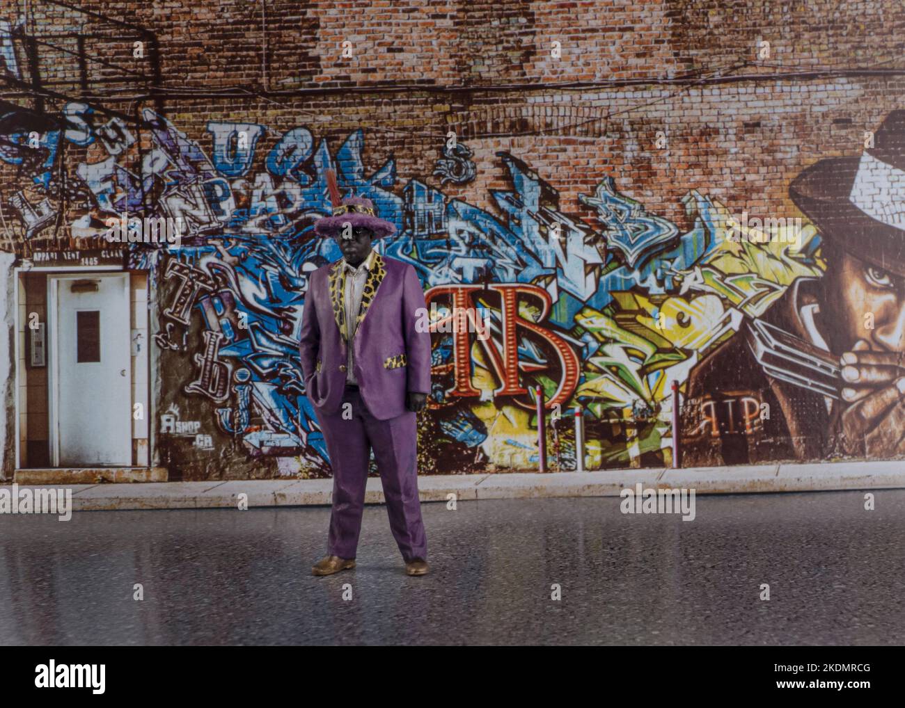 Pimp figurine gangster gang scale model diorama 1/25 Stock Photo - Alamy