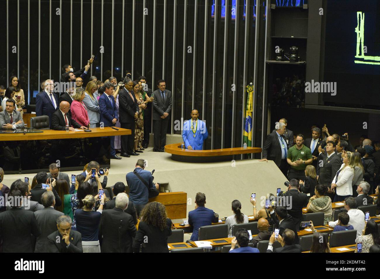 BRASÍLIA, DF - 07.11.2022: LIRA CONDECORA LEWIS HAMILTON - This Monday ...