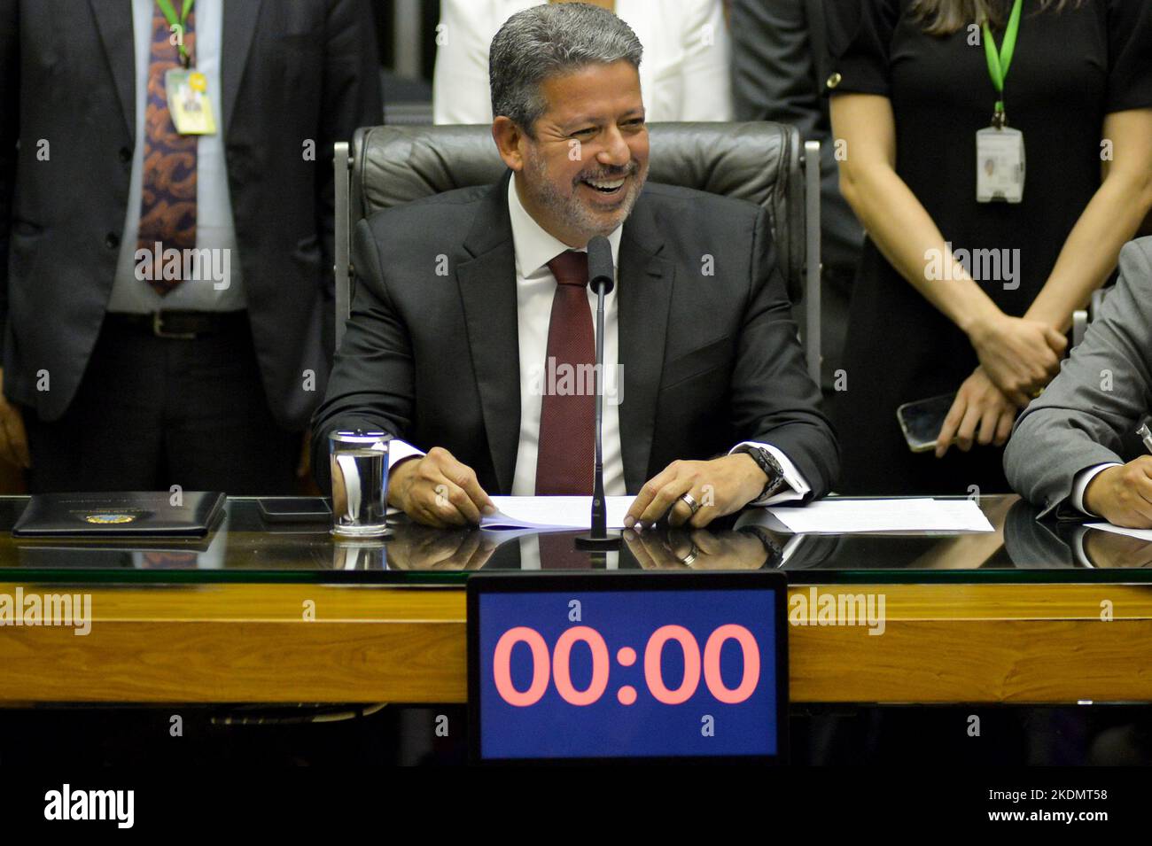BRASÍLIA, DF - 07.11.2022: LIRA CONDECORA LEWIS HAMILTON - Photo ...