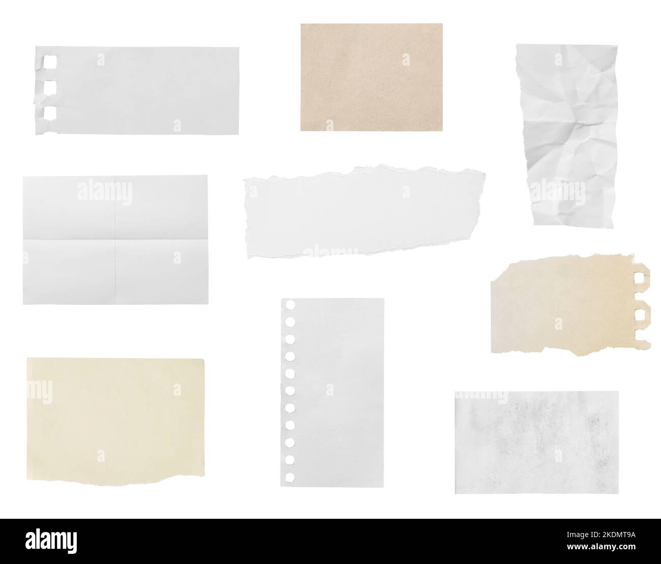 white paper ripped message torn Stock Photo - Alamy