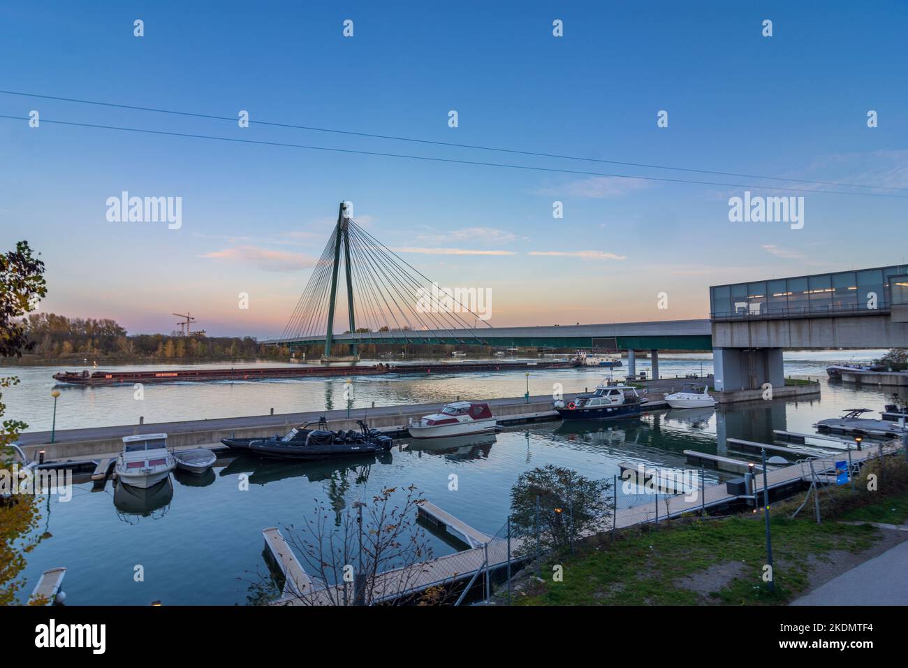 Marina wien with boats hi-res stock photography and images - Alamy