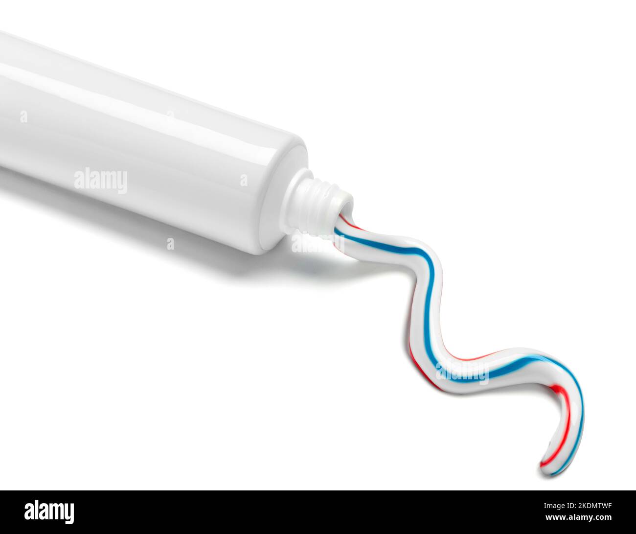 toothpaste white tube hygiene health care Stock Photo - Alamy