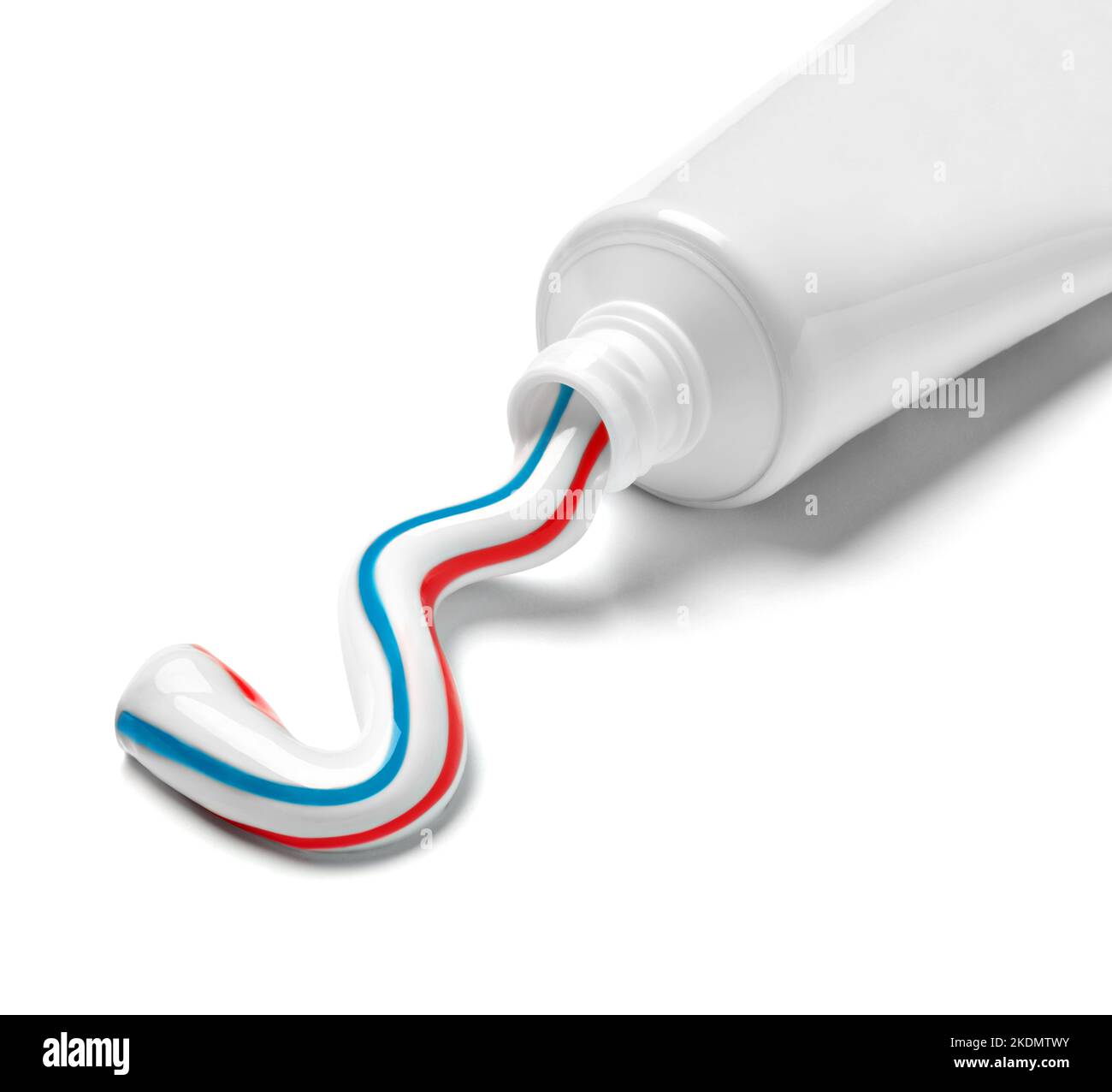 toothpaste white tube hygiene health care Stock Photo - Alamy