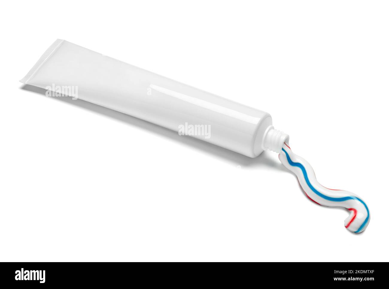 toothpaste white tube hygiene health care Stock Photo - Alamy