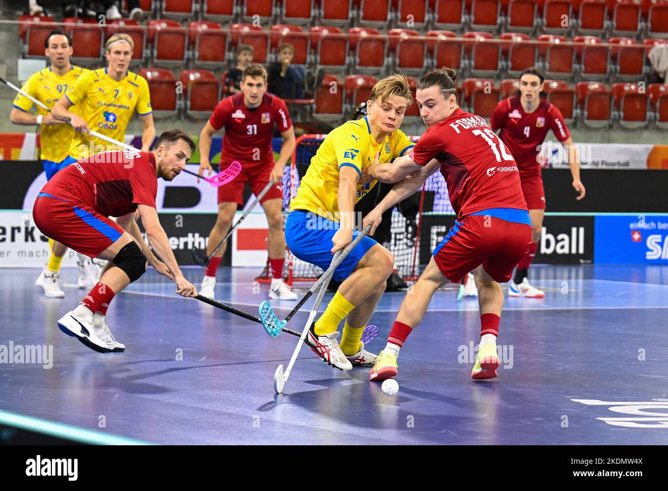 November 7th, 2022, Winterthur, Axa Arena, Floorball World Championship ...