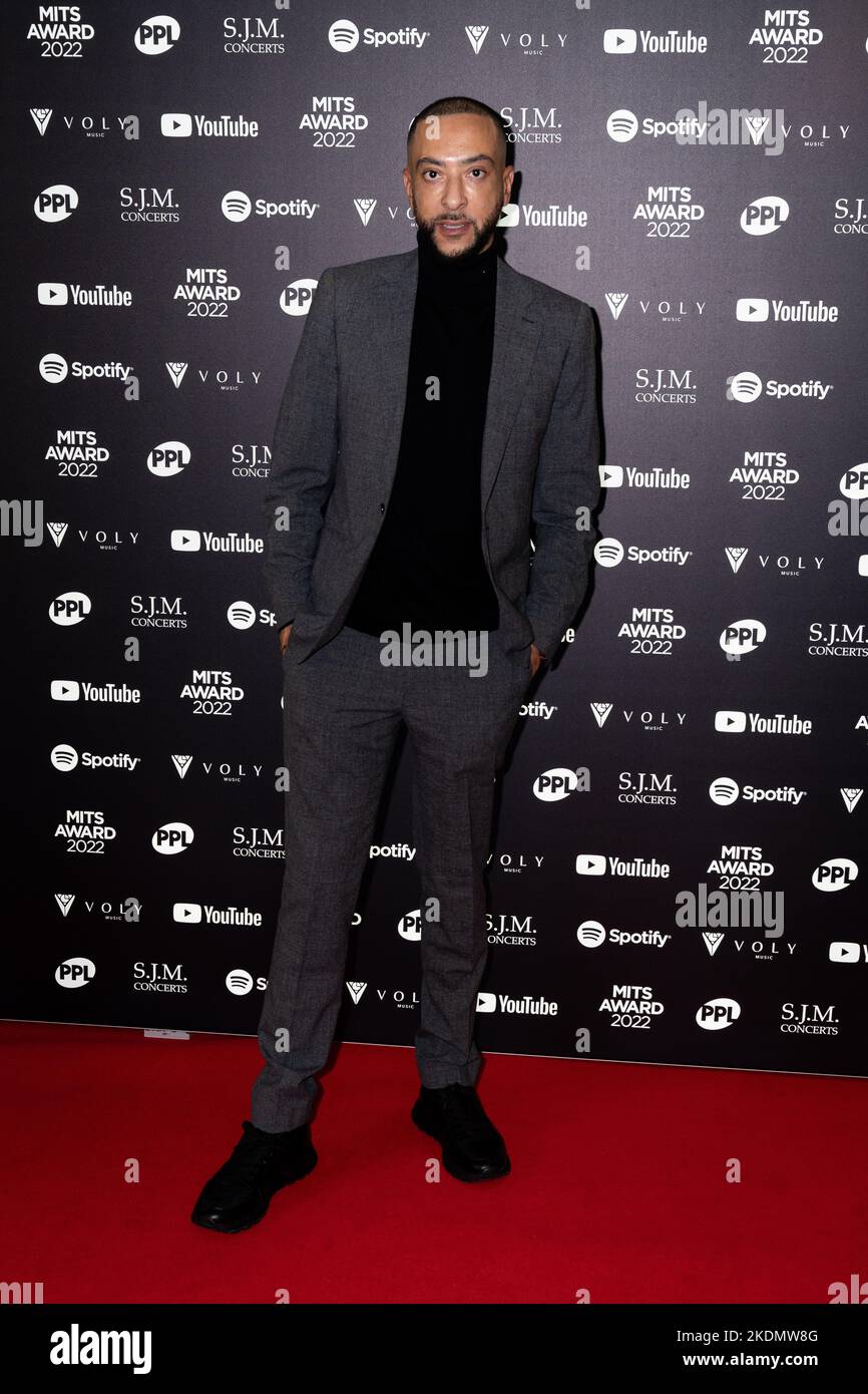 DJ Target arrives for the Music Industry Trust Awards ceremony ...