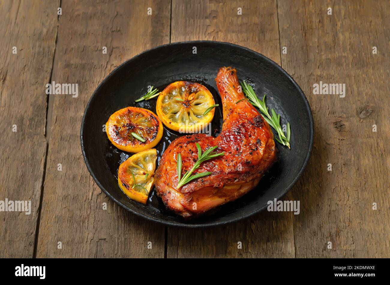 Meat leg grill hi-res stock photography and images - Alamy