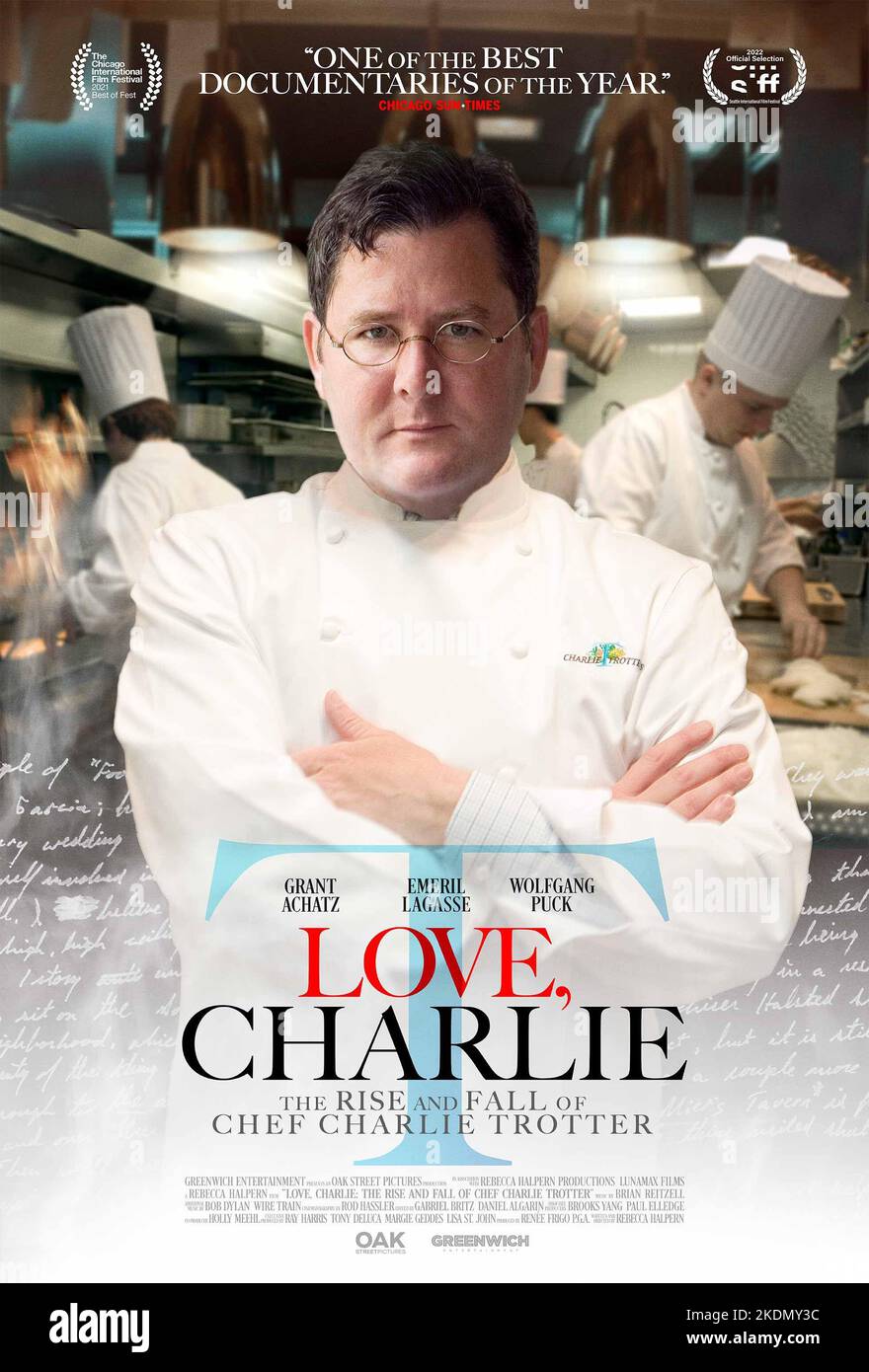 LOVE, CHARLIE: THE RISE AND FALL OF CHEF CHARLIE TROTTER, US poster ...