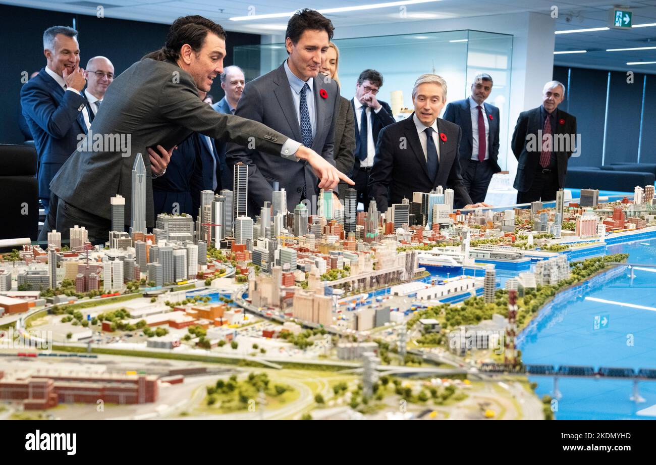 Montreal, Canada, November 7, 2022. Martin Imbleau, president of the ...