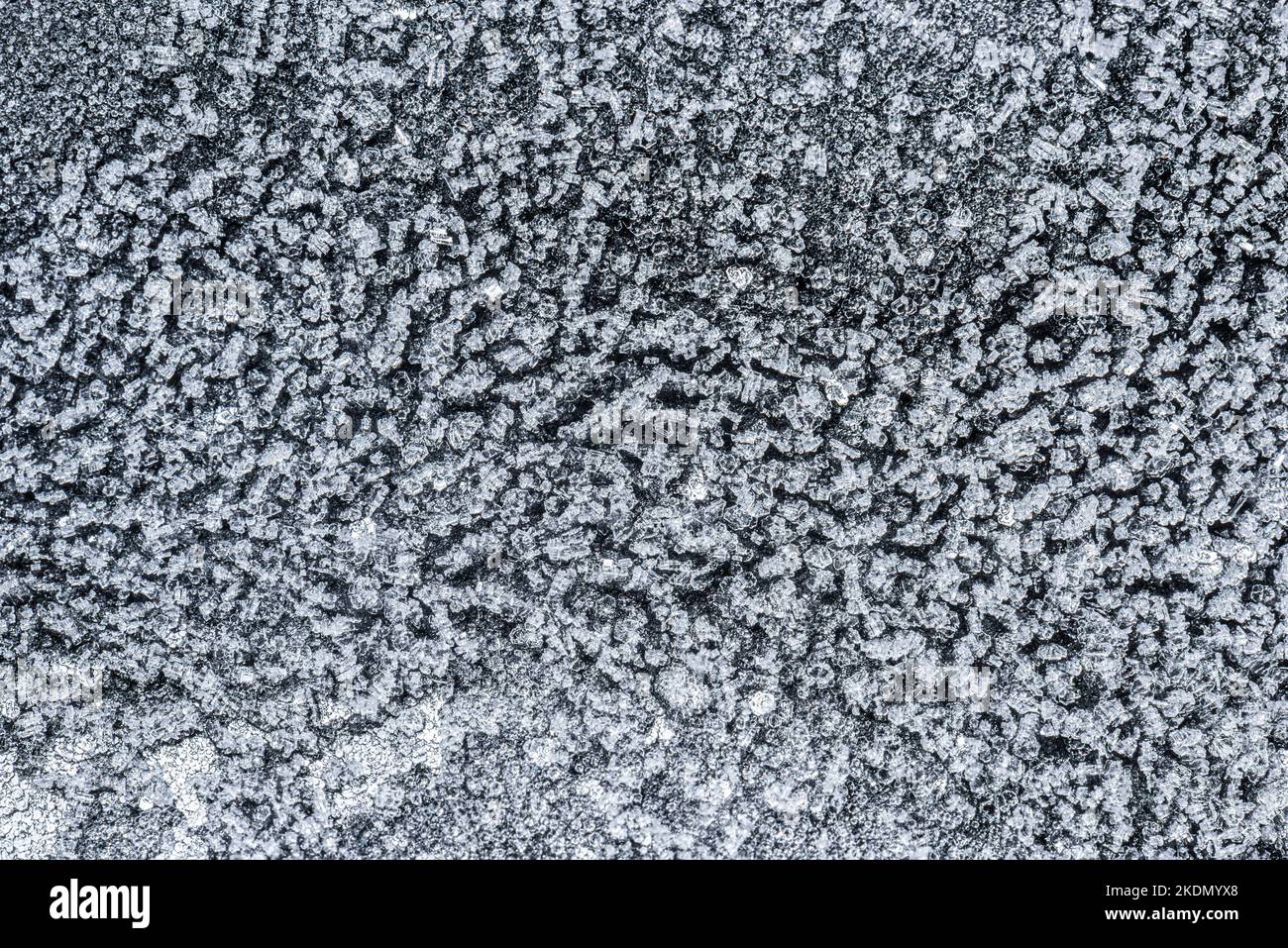 Fine details of ice crystals Stock Photo - Alamy