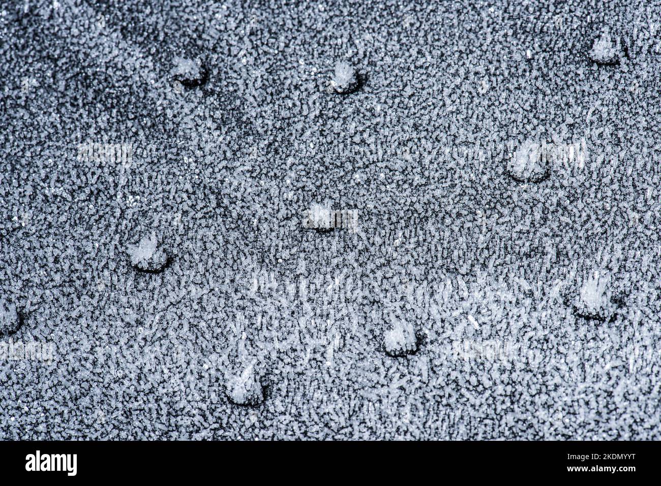 Fine details of ice crystals Stock Photo - Alamy