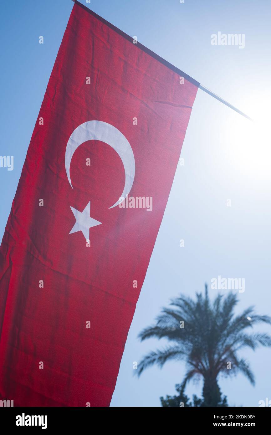 Trkiye flag hi-res stock photography and images - Alamy