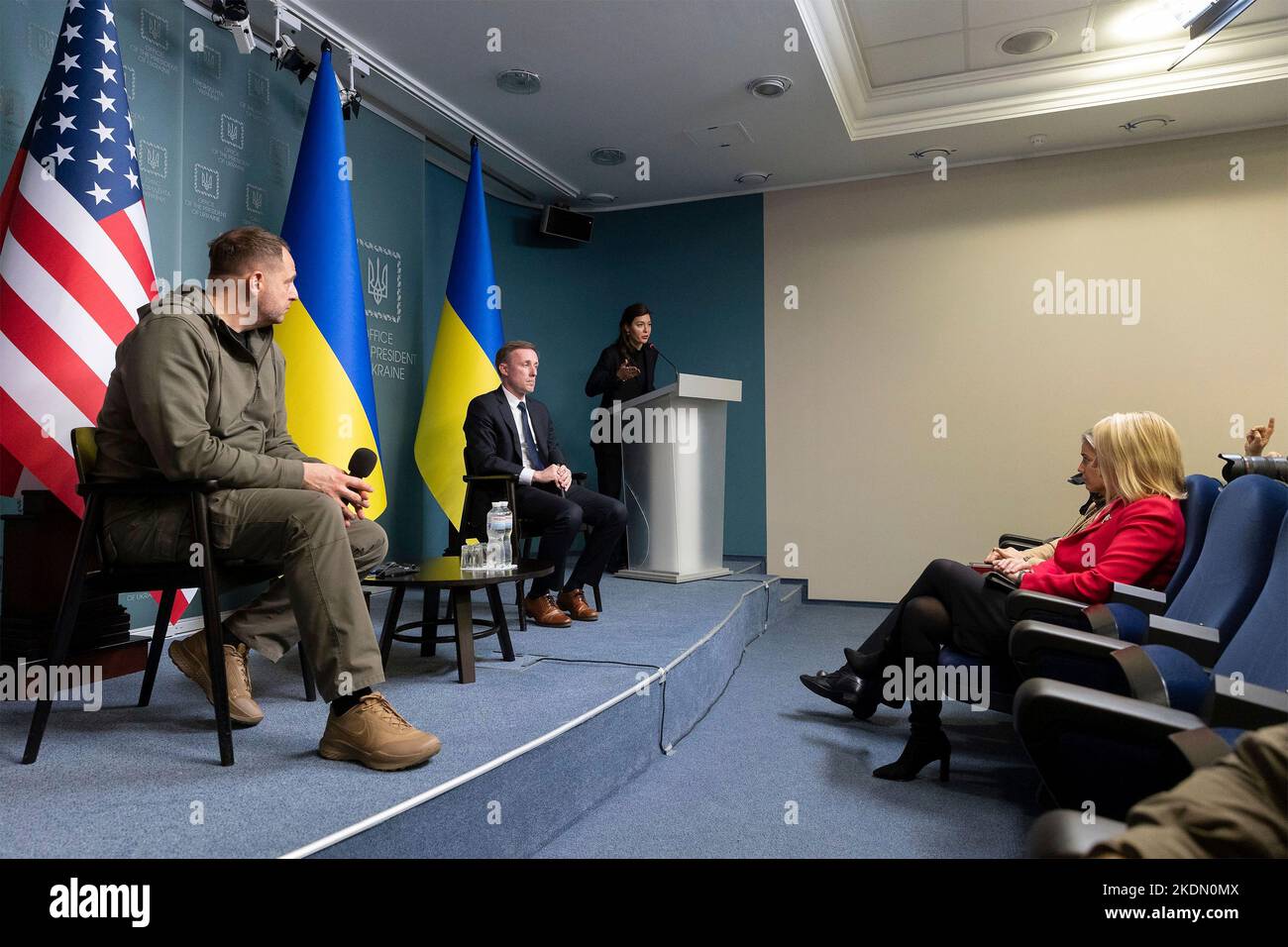 Kyiv, Ukraine. 04 November, 2022. U.S. National Security Advisor Jake ...