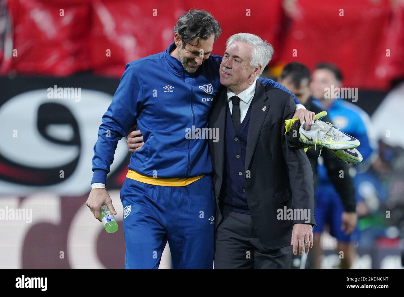 Madrid , Spain, November 7, 2022, Real Madrid head coach Carlo ...