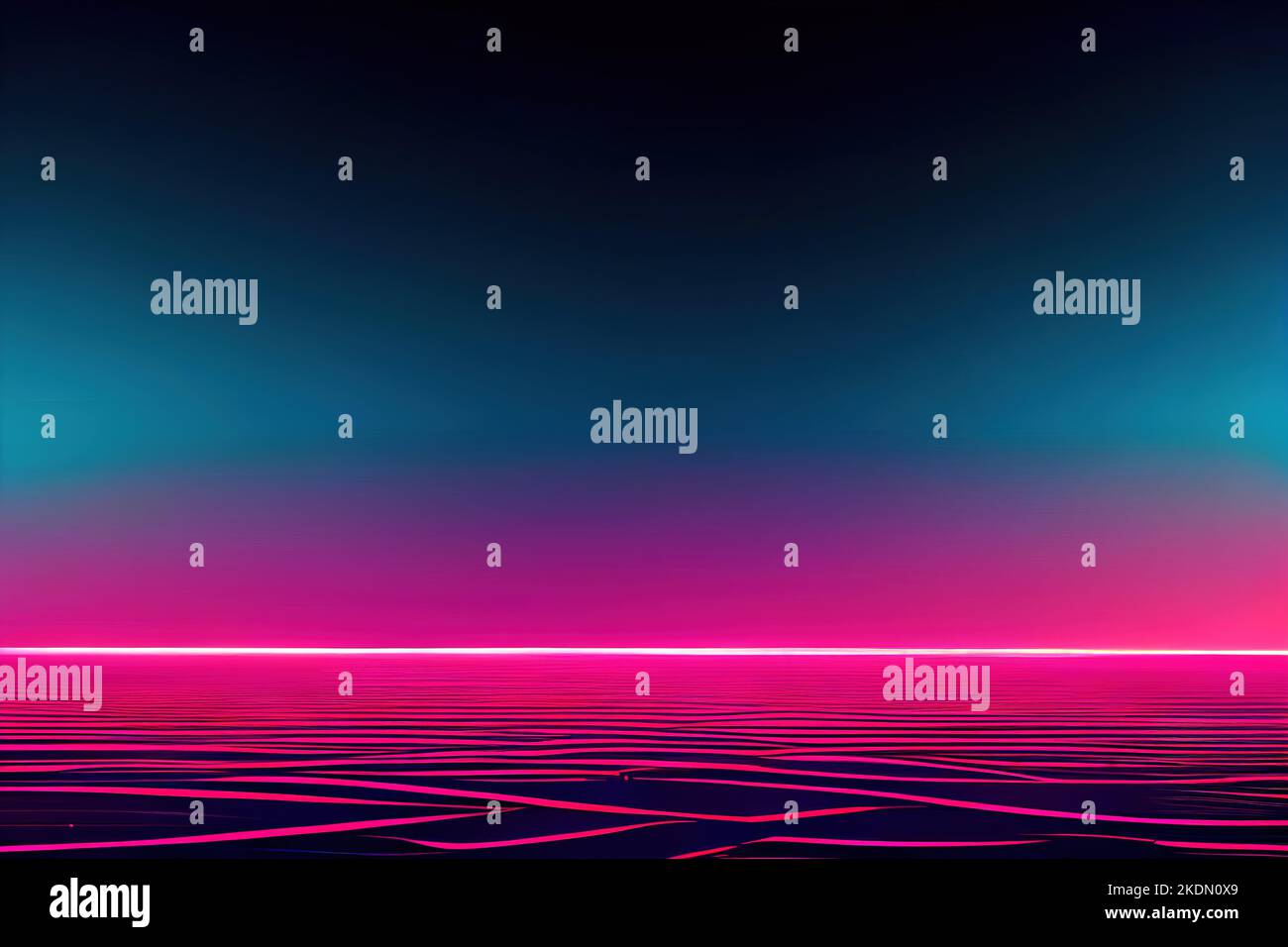 Trendy Retro 80s, 90s background. Neon sci-fi abstract background Stock ...