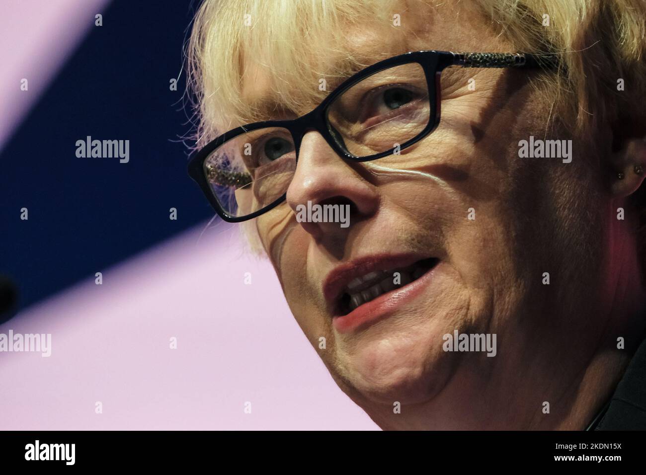 Angela Eagle opens conference photographed during the Labour Party ...