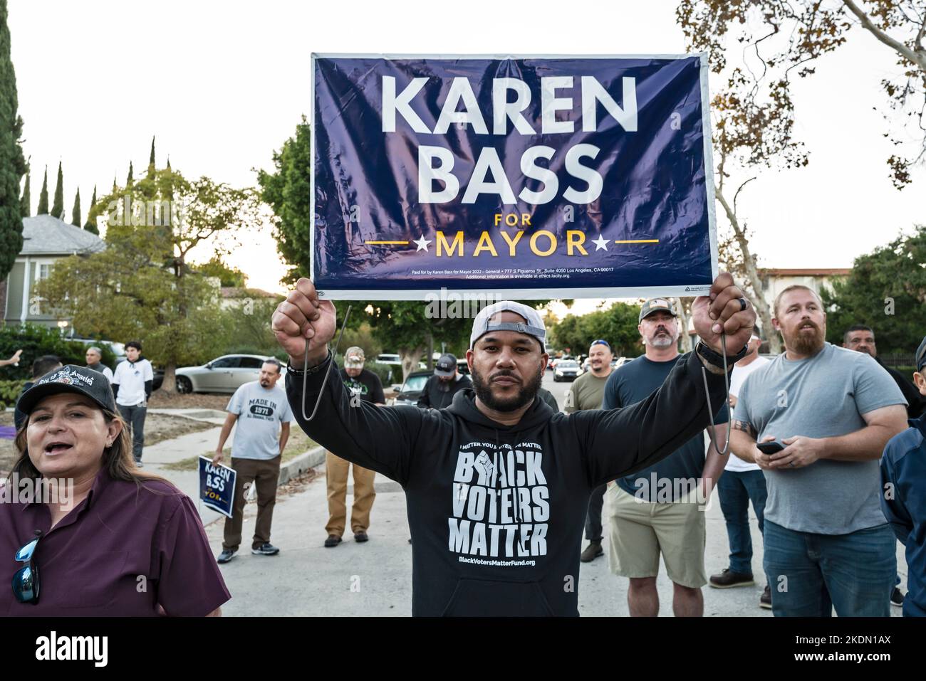 Los Angeles Usa 06th Nov 2022 Los Angeles Mayoral Candidate Karen