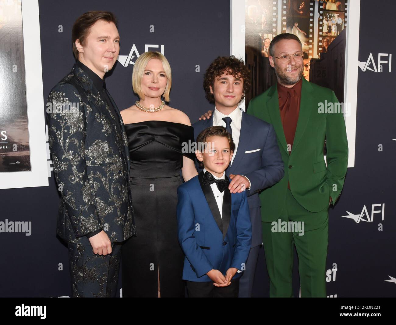 06 November 2022 - Los Angeles, California - Paul Dano, Michelle ...