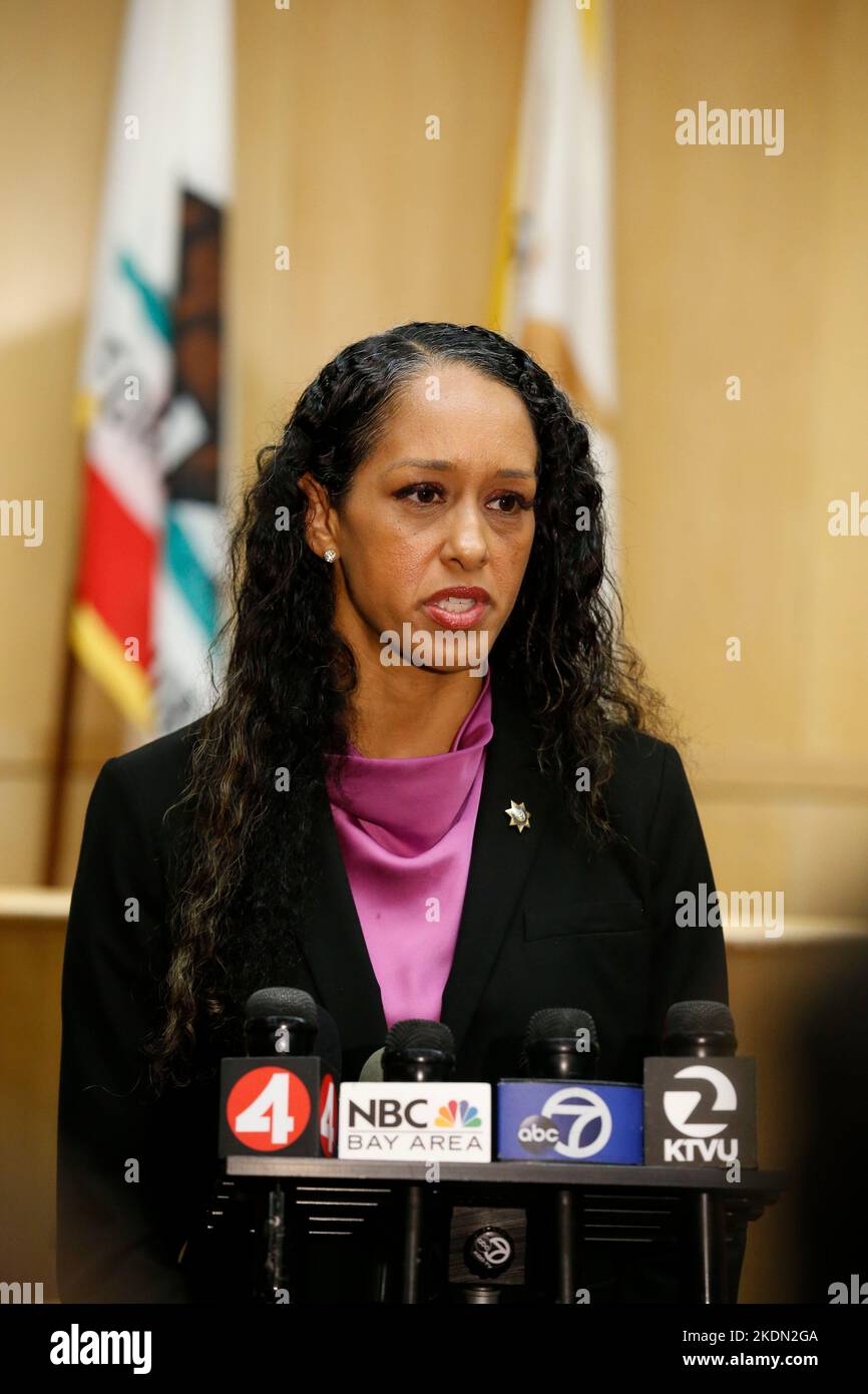 San Francisco, California, USA. 1st Nov, 2022. Brooke Jenkins, San ...