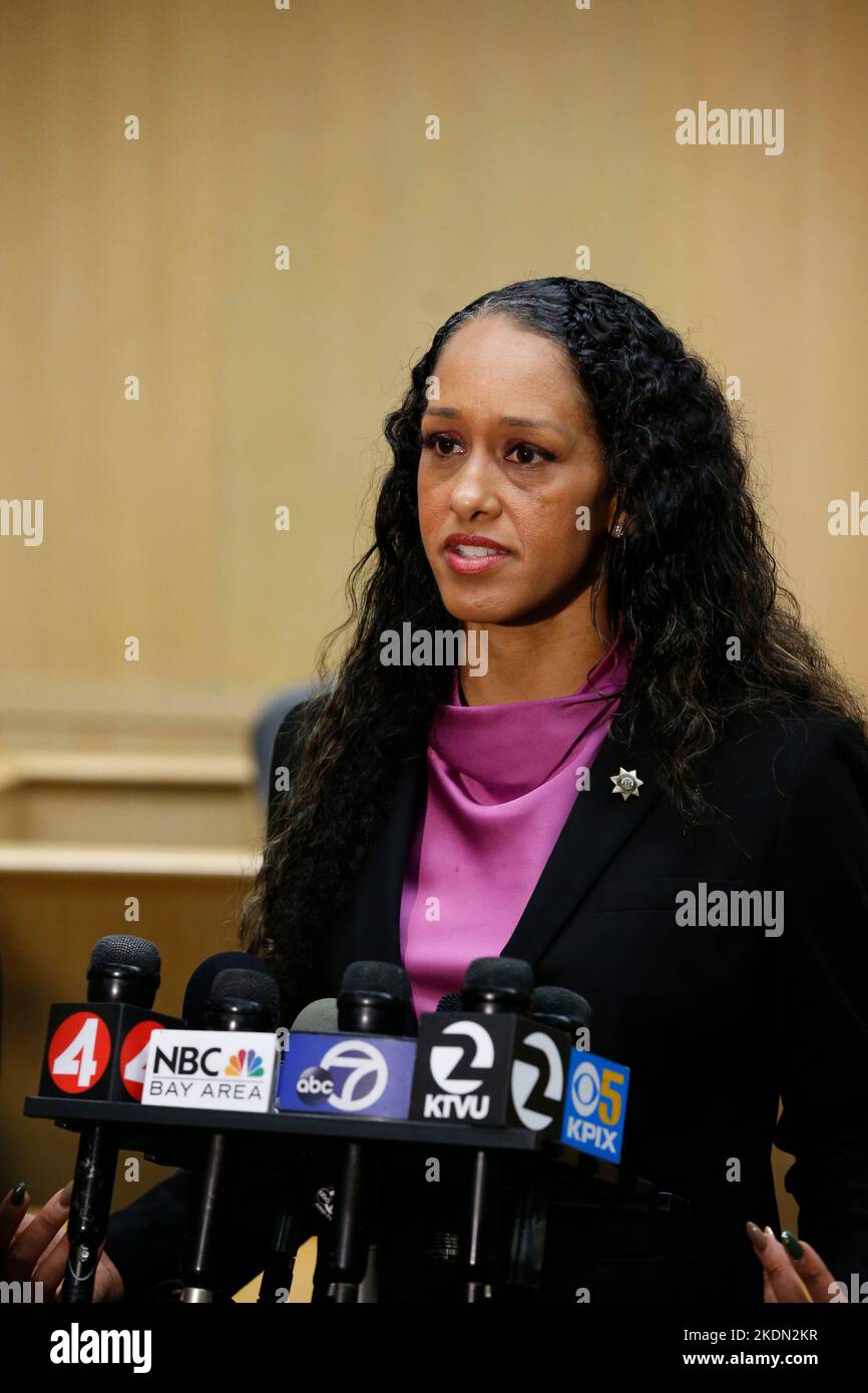 San Francisco, California, USA. 1st Nov, 2022. Brooke Jenkins, San ...