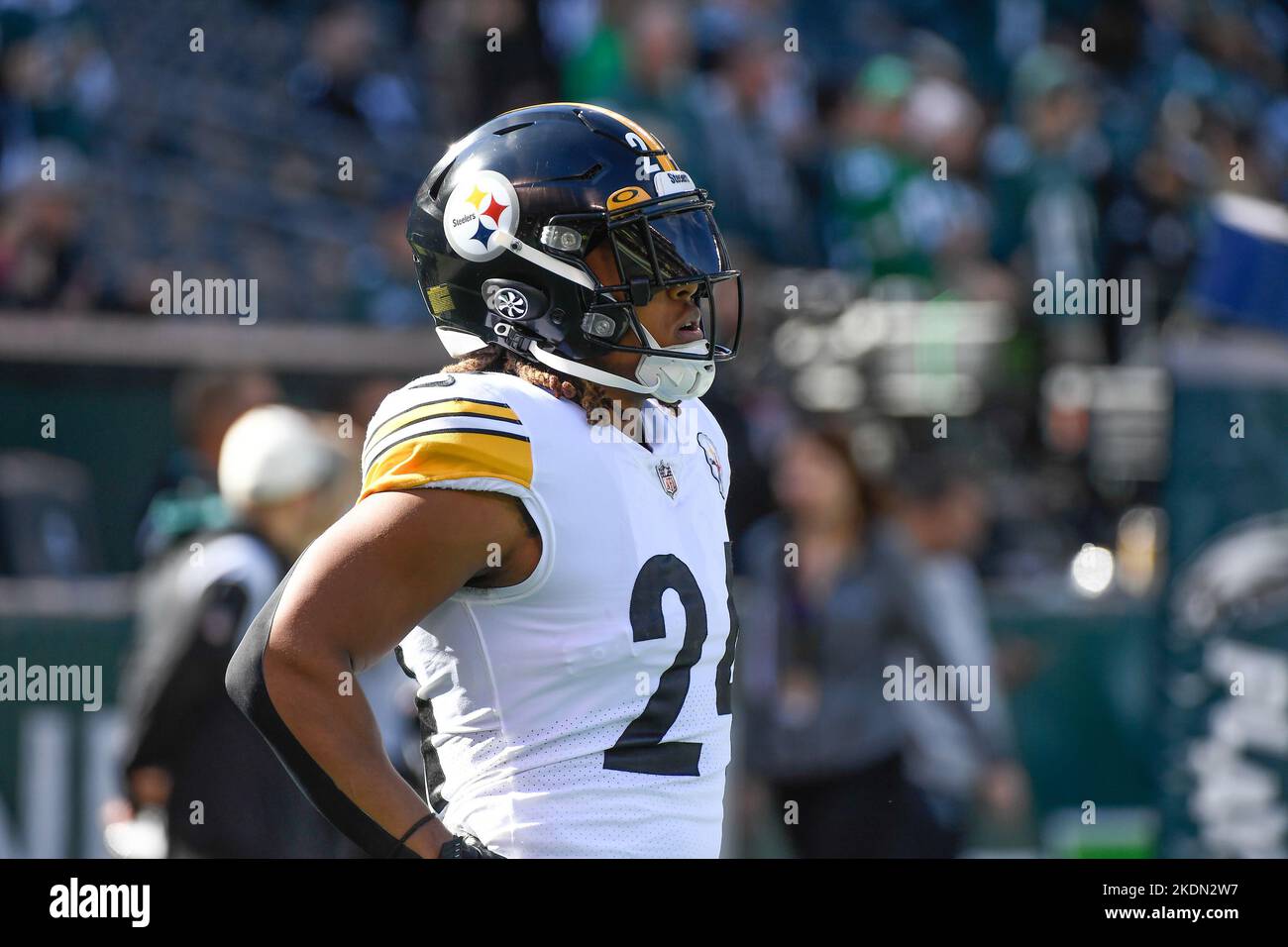 October 30, 2022, Philadelphia PA; Pittsburgh Steelers running back ...