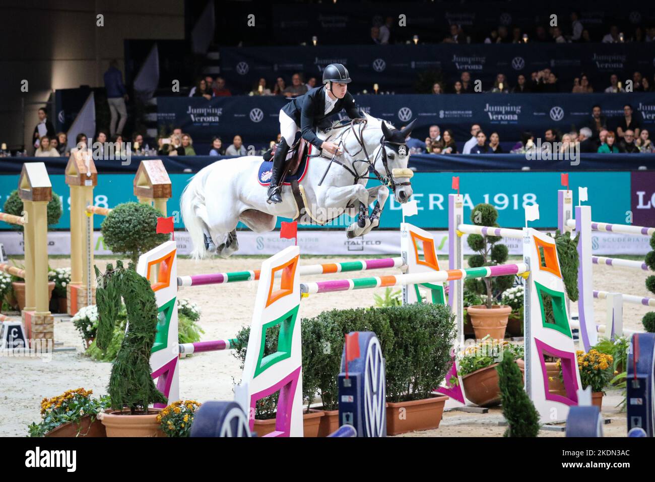 Verona, Italy. 06th Nov, 2022. Jack Whitaker (horse:Equine America ...