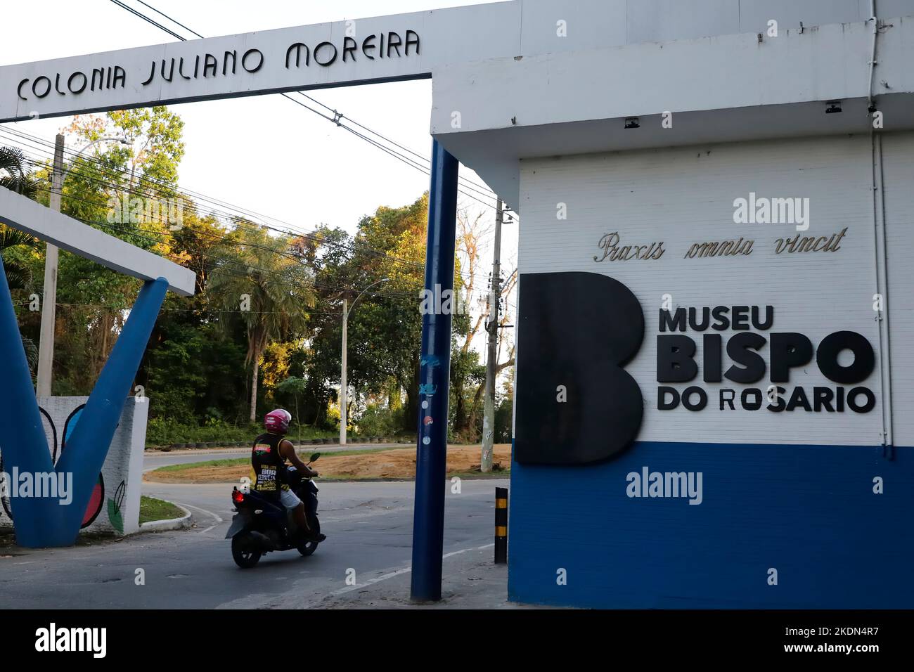 Entrance of Colônia Juliano Moreira, where Bispo do Rosário ...