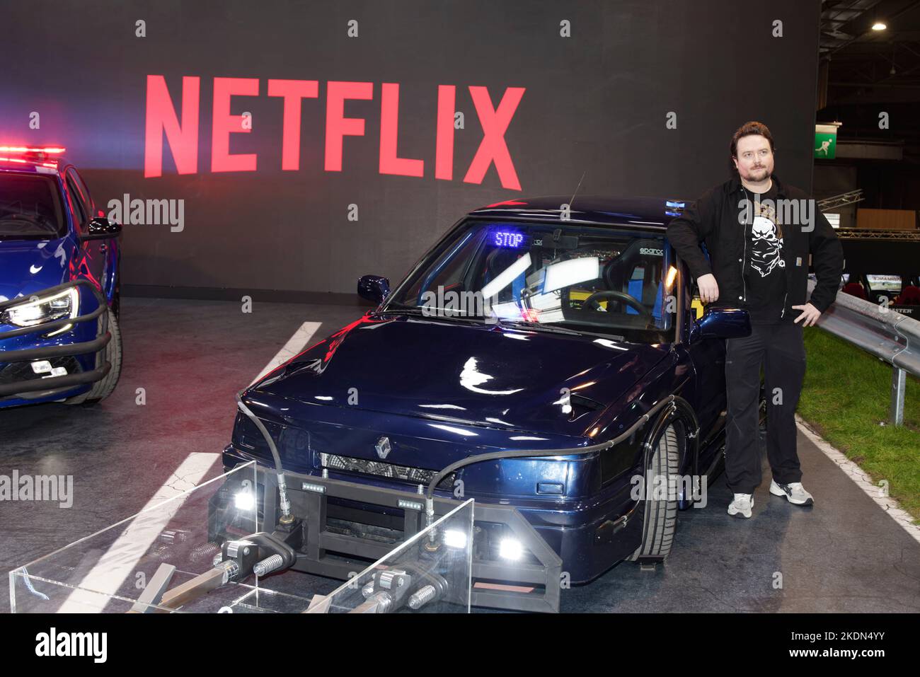 Paris, France. 17th Oct, 2022. Director Guillaume Pierret present the ...